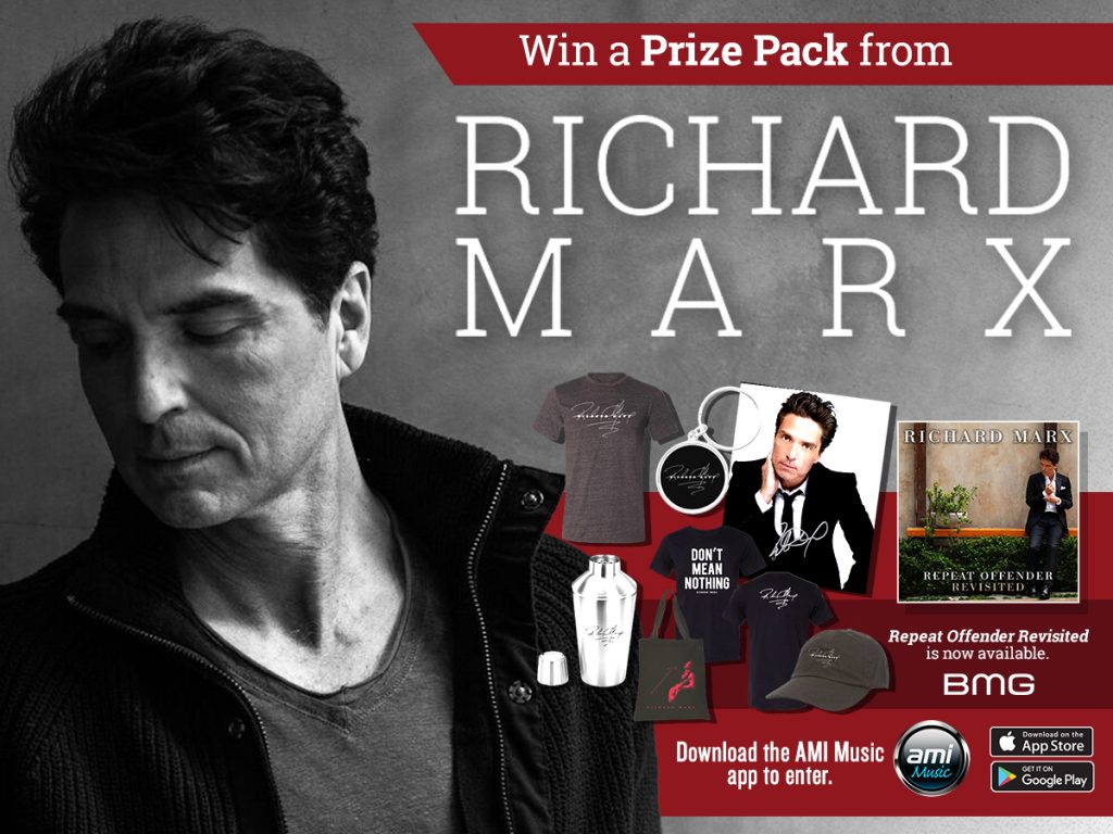 AMI Announces Contest Giveaway for Richard Marx - AMI Entertainment