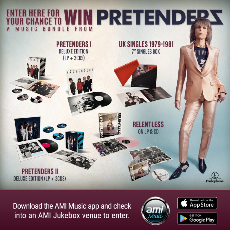 Win a Mega Merch Bundle from The Pretenders and AMI